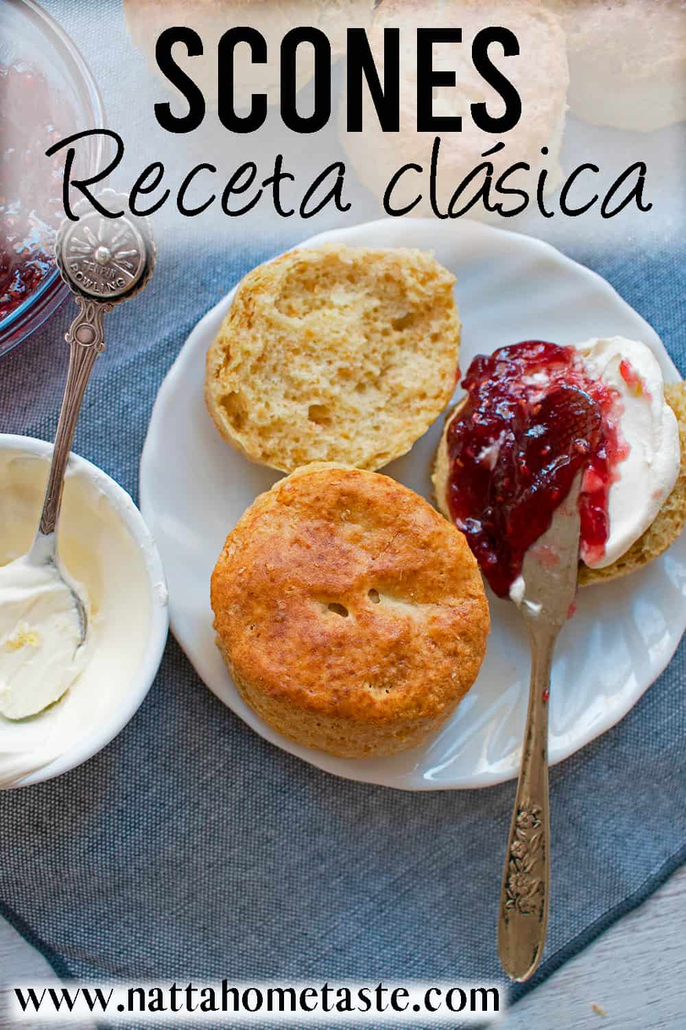 Scones deliciosa receta clásica - Natta home taste