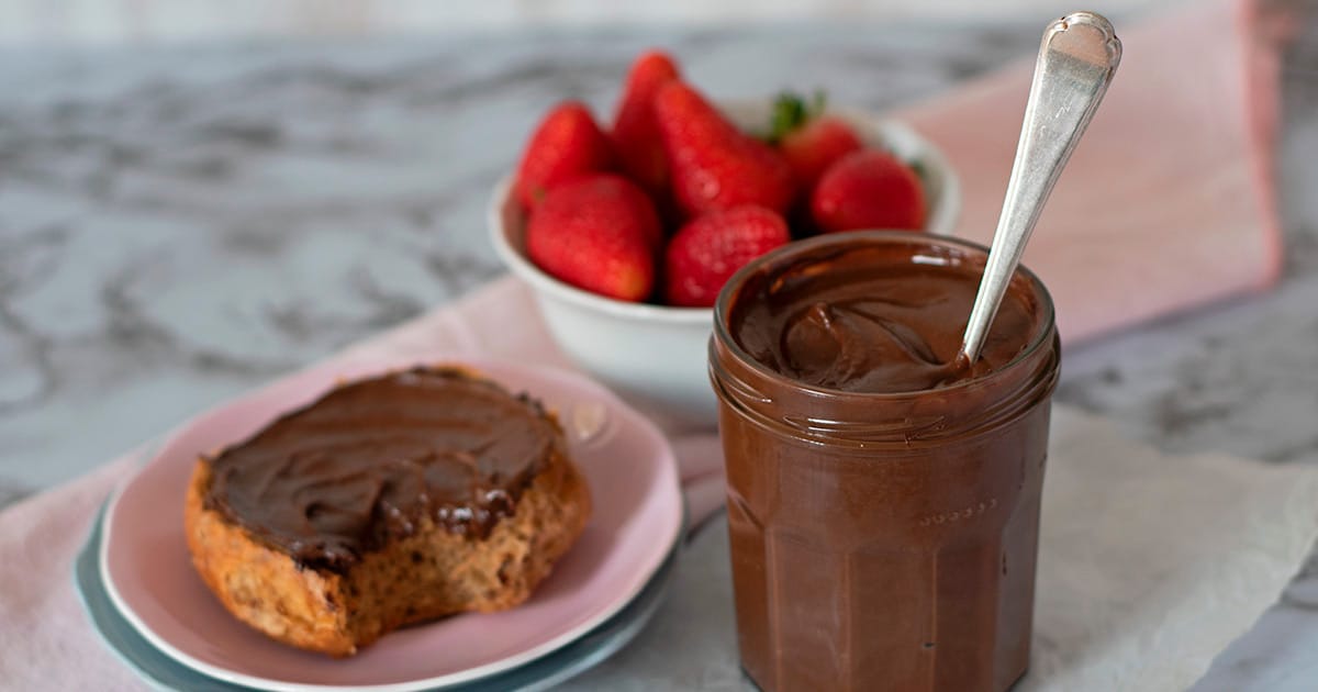 Nutella casera saludable | sin azúcar - Natta home taste