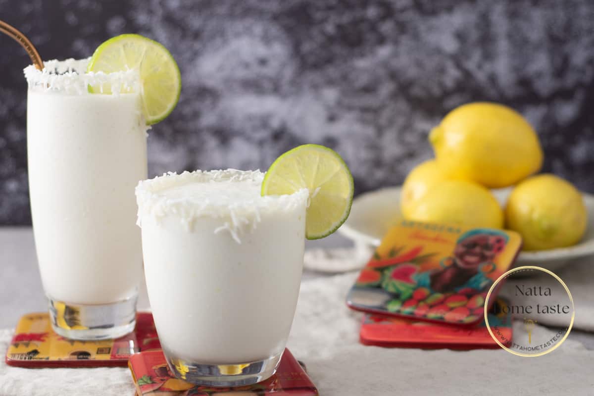 Limonada de coco | receta colombiana - Natta home taste