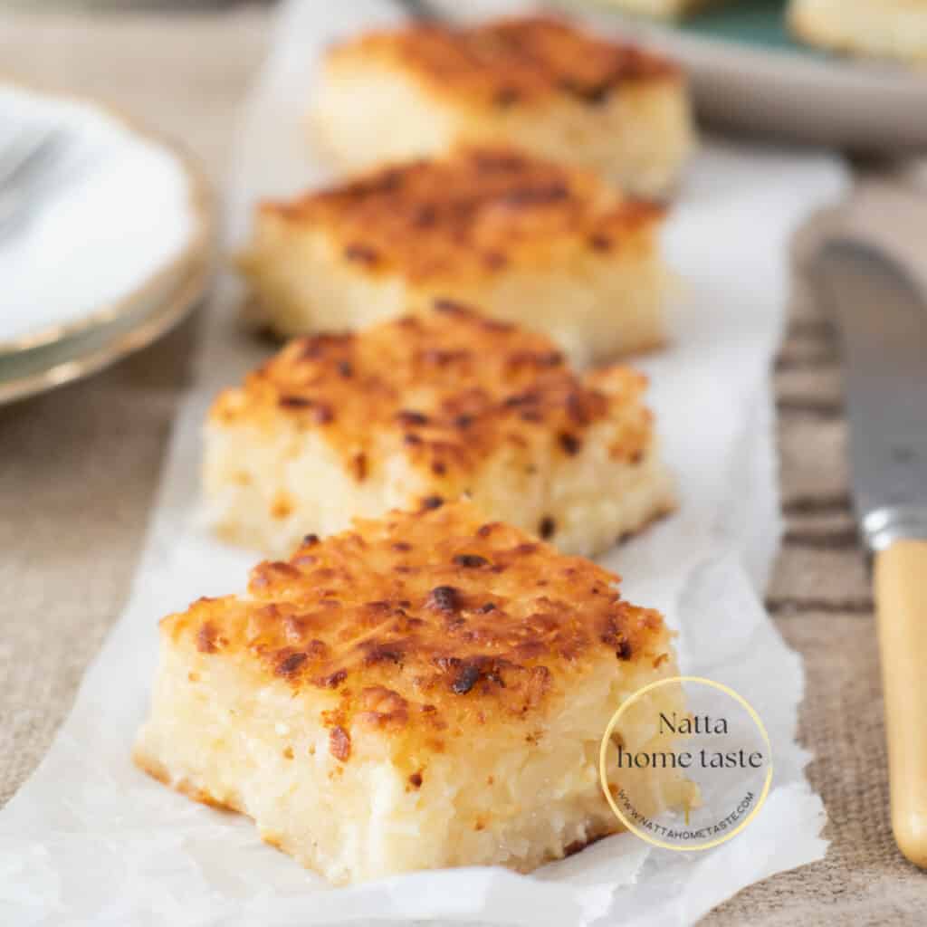 Enyucado costeño colombiano (cassava | tapioca cake) - Natta home taste