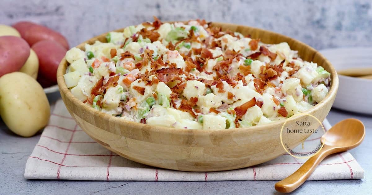 Ensalada de papa y zanahoria con mayonesa - Natta home taste