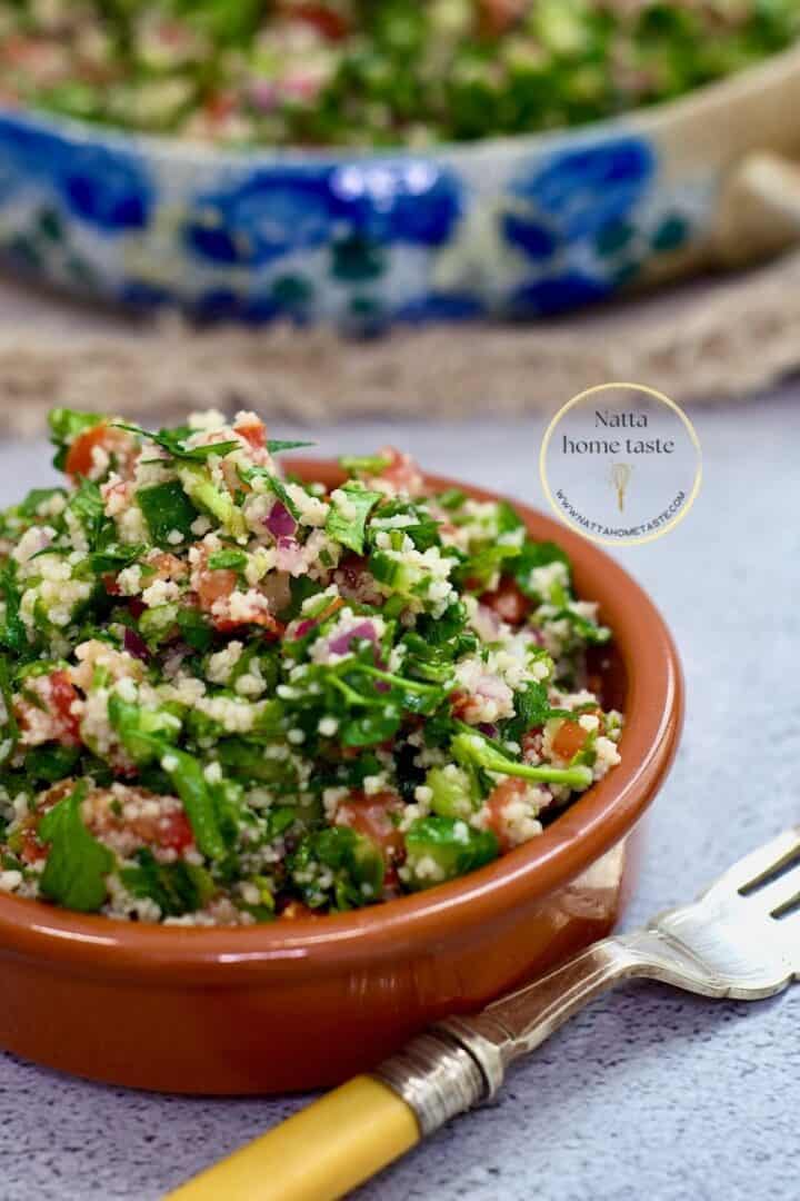 Tabulé de cuscús | receta árabe fácil - Natta home taste